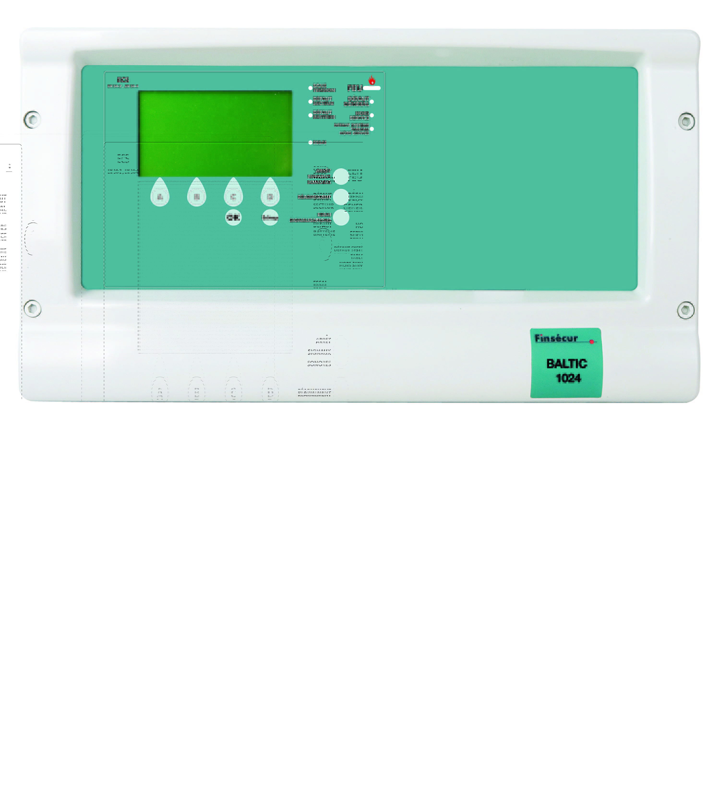 Control panel type 1 FINSECUR - Systèmes de Sécurité